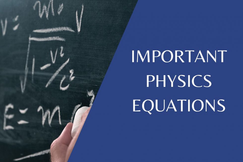 KS3 Physics equations you need to learn - In My Element
